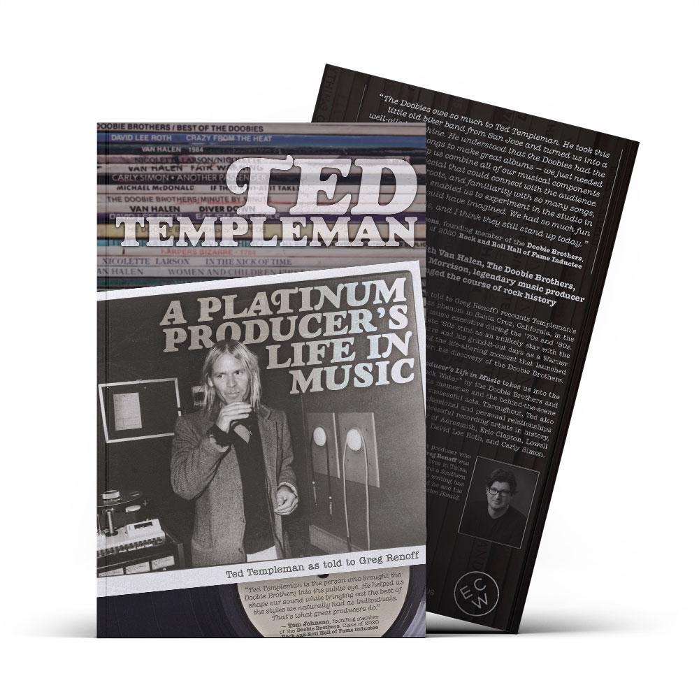 Ted Templeman book SIGNED BY Ted Templeman – Ted Templeman Book
